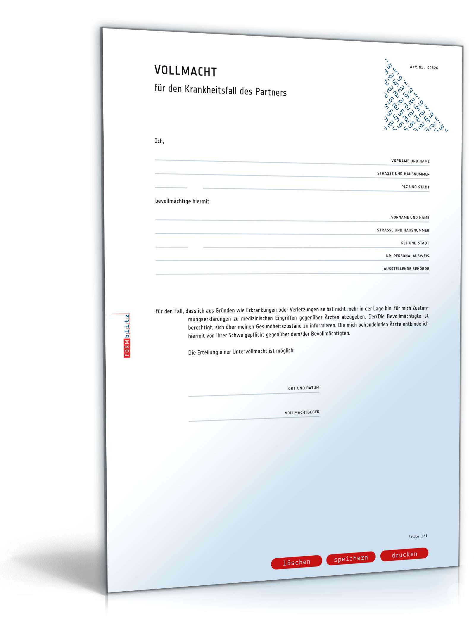 Gesundheitsvollmacht Kind Deutsch Englisch Pdf – Alles, was Sie über Formulare in Deutschland ...